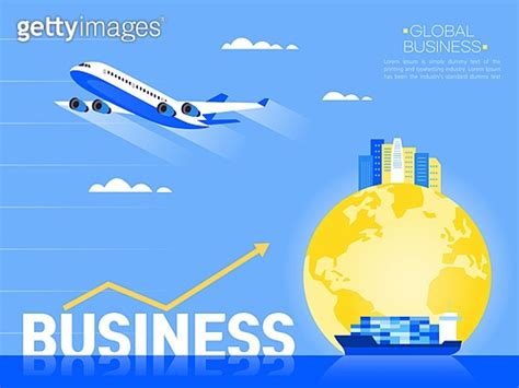 비즈니스 글로벌비즈니스 성장 화물운송 교통 비행기 지구 행성 기업 이미지 Jv13104071 게티이미지뱅크