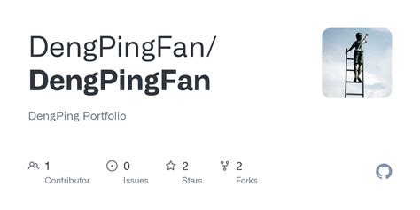 github dengpingfan dengpingfan dengping portfolio