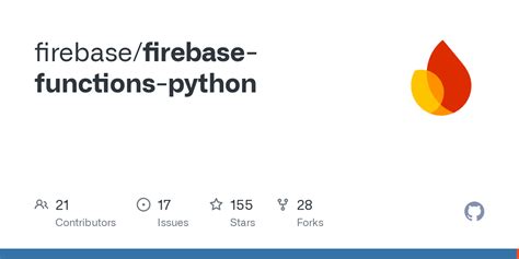 GitHub Firebase Firebase Functions Python