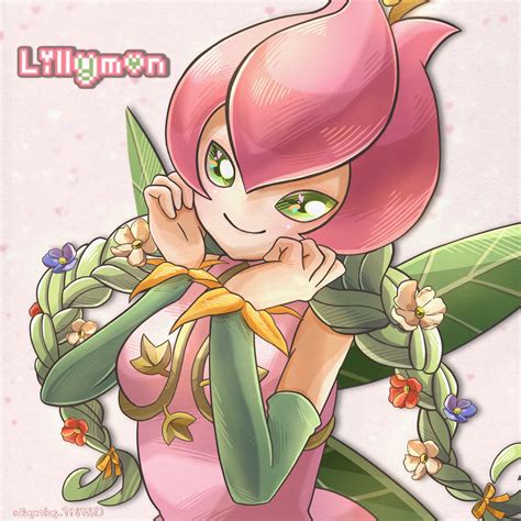 Lilimon Digimon Drawn By Nagoshi Danbooru