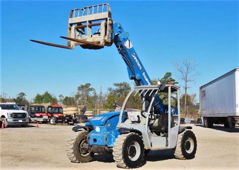2012 Diesel Genie Gth 5519 Telehandlers Telescopic Mast