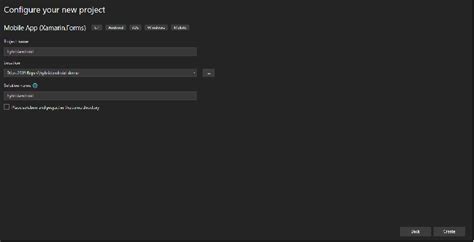 Create Xamarin Forms Application Using C For Android And Ios