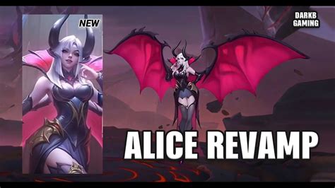 Revamped Alice First Look Mobile Legends Youtube