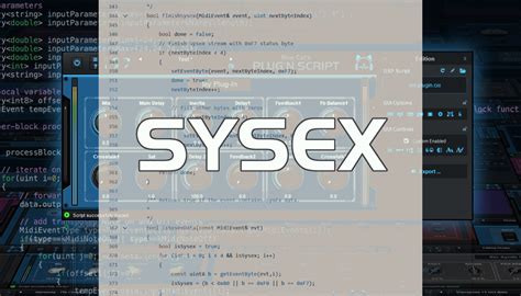 How To Handle Sysex In Plugn Script The Blue Cat Audio Blog