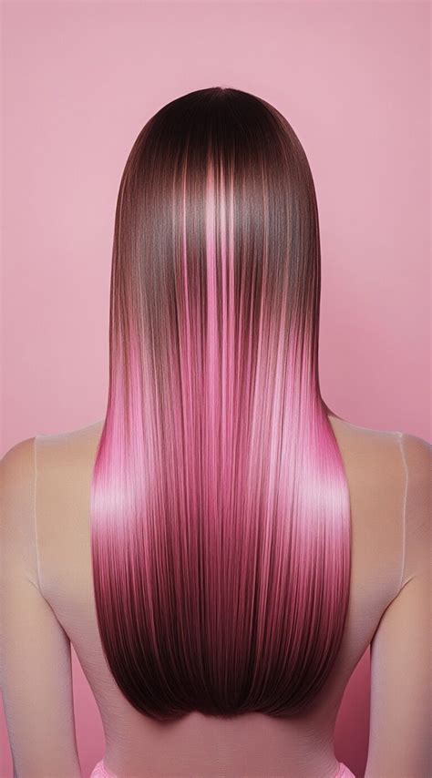 21 Pretty Pink Highlights In Brown Hair Fun And Flirty Hairstyle Ideas
