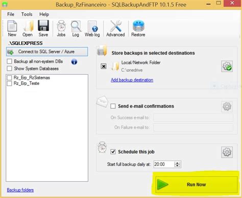 Resolvendo O Problema Da Falta De Backup No Sistema De Gestão Rz Erp