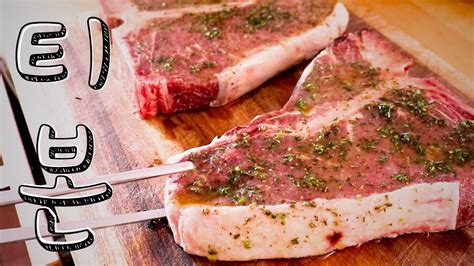 티본 스테이크와 애호박이 이렇게 잘 어울릴 줄이야 이탈리아식 티본 스테이크 그릴 Youtube