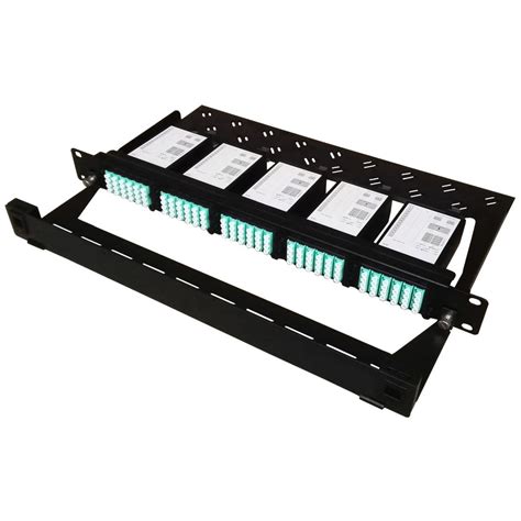 Fhd5 Series Fiber Optic 1u Rack Mount Chassis For 5x Fhd5 Lc Casstett