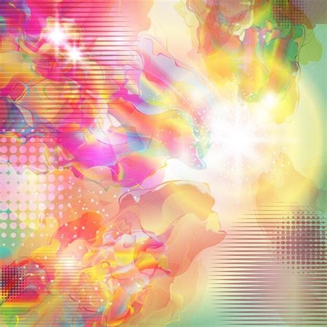 Fondo Del Espacio Abstracto Vector Premium