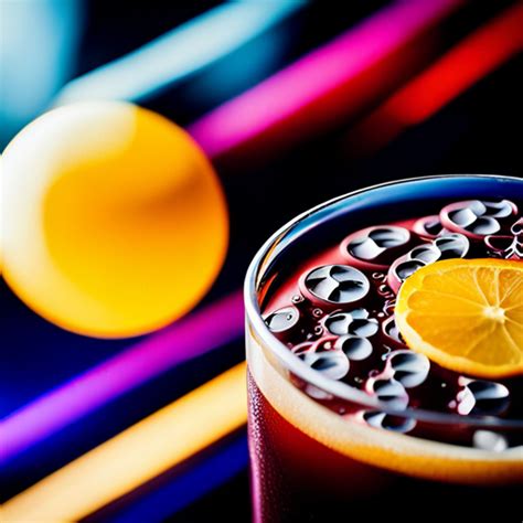 Eclipse Elixir Visually Striking Cocktail With Bold Multi Layered Taste