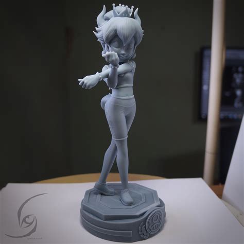 👸 Princess Bowsette・ 3d File For 3d Printing・cults