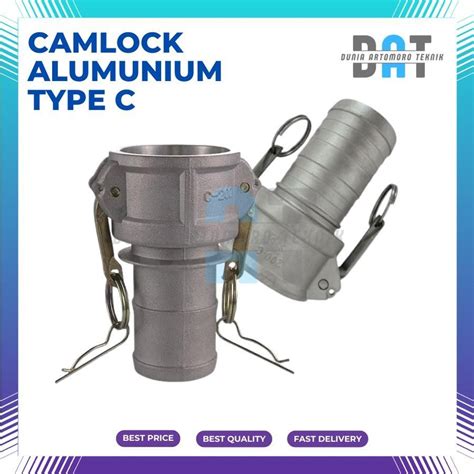 Jual 3 Camlock Alumunium Type C Coupling Almunium Camlock Alumunium