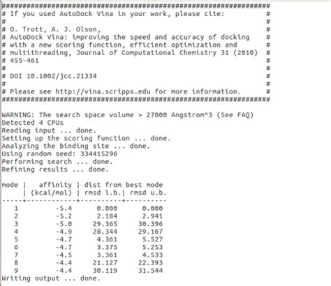 How To Perform Blind Docking Using Autodock Vina — Bioinformatics Review
