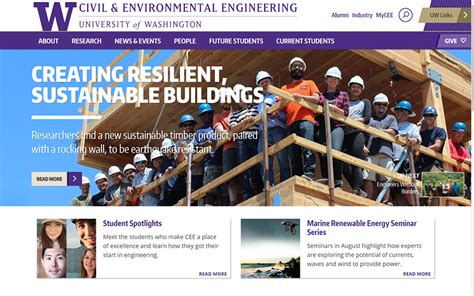 Uw Civil And Environmental Engineering One Empty Space