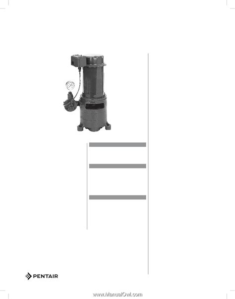 Pentair Pentair Myers Mvph Series Vertical Multi Stage Deep Well Jet Pumps Mye