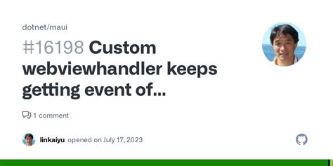 Custom Webviewhandler Keeps Getting Event Of DisconnectHandler In A Continuous Loop Issue