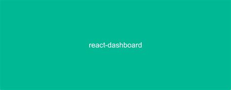 React Dashboard