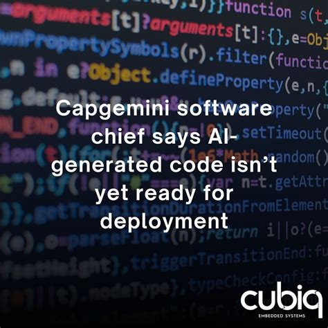 Capgemini Interview On Ai Generated Software Josh Atkinson Posted On