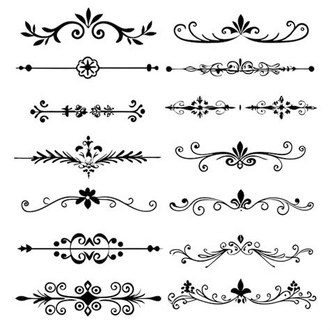 Premium Vector Dividing Line Vector Graphics Illustration Eps Source