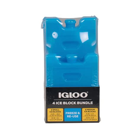 Igloo 4 Pk Ice Block Bundle Bj S Wholesale Club