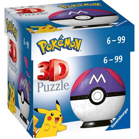 Pokemon Pokemon 54 Piece 3d Puzzle 3d Puzzles