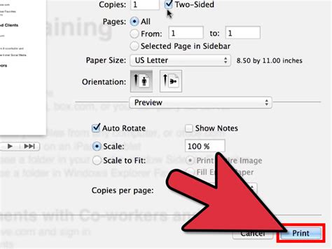 How To Print Microsoft Word Document With A Background Steps