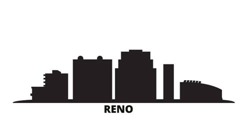 Reno Nevada Skyline Illustrations Royalty Free Vector Graphics And Clip