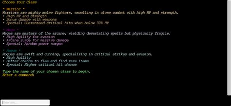 Text Based Dungeon Crawler Tbdc By Eren