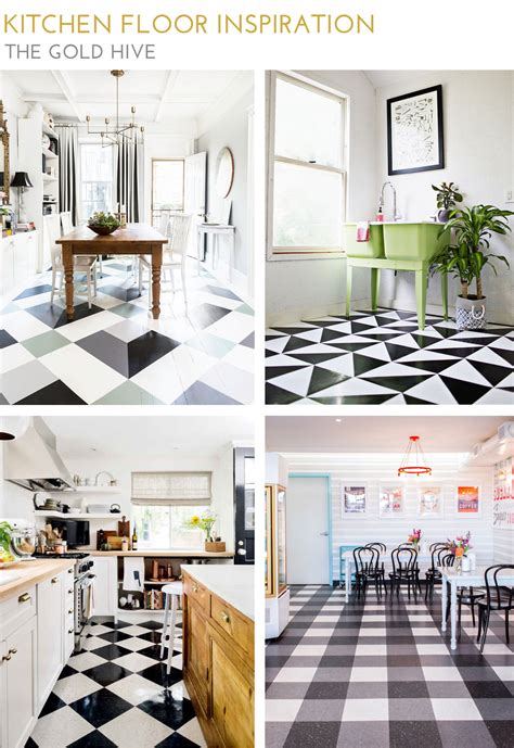 Picking A Kitchen Floor Pattern — The Gold Hive