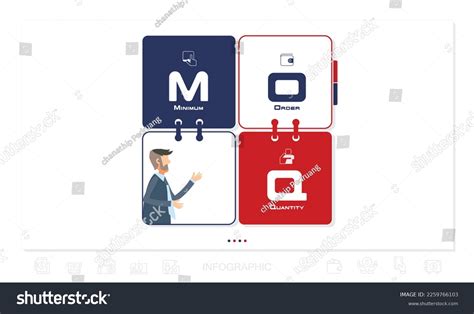 Moq Infographic Elements Infographic Elements Stock Stock Vector