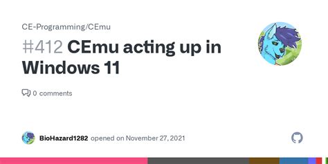 CEmu Acting Up In Windows 11 Issue 412 CE Programming CEmu GitHub