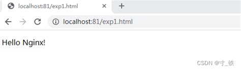 Windows Nginx 服务器部署（保姆级）nginx1240部署html页面 Csdn博客