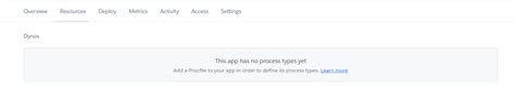 Bitbucket How To Add Dynos On Newly Created Heroku App Stack Overflow