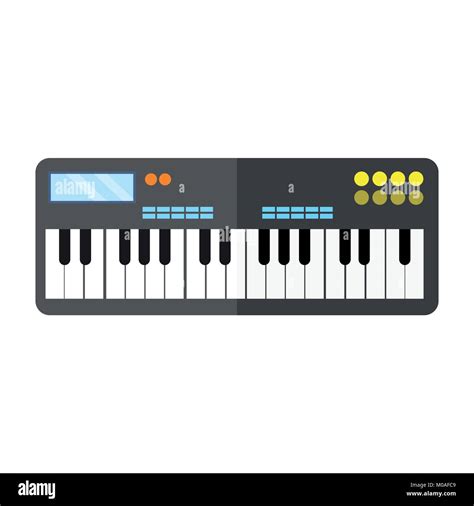 Keyboard Piano Instrument Vector Illustration Graphic Design Stock Vector Image And Art Alamy