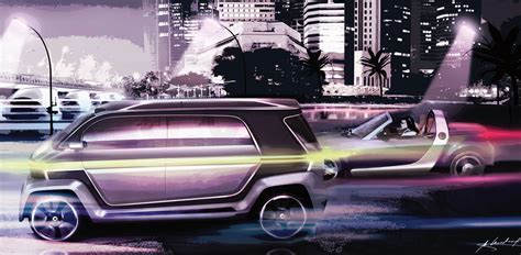 Smart Bus Concept Car Body Design
