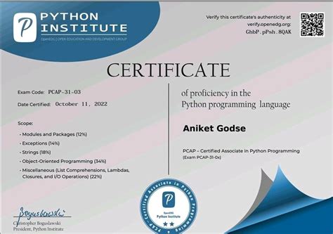 Aniket Godse On Linkedin Tataconsultancyservices Pcap Pythonprogramming
