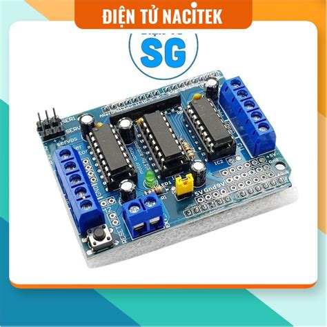 NSHOP Arduino Motor Shield L293D 4E8S Shopee Việt Nam