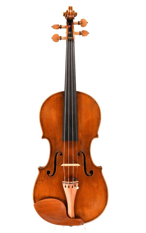 Antique Czech Master Violin After Johann Georg Thir Circa 1900