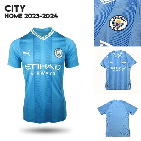 Jual Jersey Bola Player Issue Manc1tyy Hom3 23 24 New Seasson Shopee Indonesia