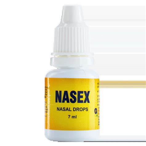 Nasex Nasal Drops 7ml Pack Of 3 Pharmacon Remedies