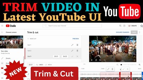 Trim Video In Latest Youtube Editor How To Trim Video Easily In