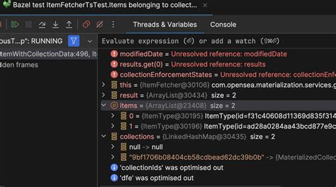 Debugging Intellij Idea Bazel Test How To Stop Optimizing Out