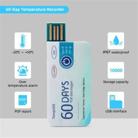 Single Use Temperature Data Logger 1 At ₹ 1000 In Tundla Kham Id 2852981004691