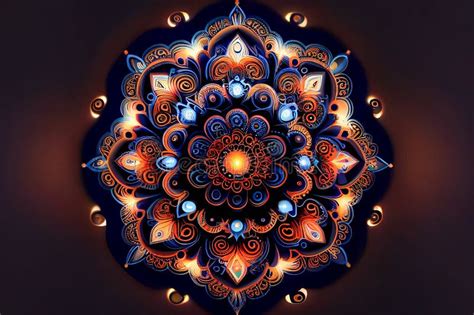 Mandala Circular Pattern Ai Illustration Stock Illustration Illustration Of Orient Pattern