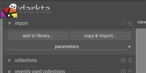 import problem info · issue 10304 · darktable org darktable · github