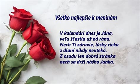 Najkrajšie Blahoželania K Meninám Vyber Si Vinš Prianie či Sms