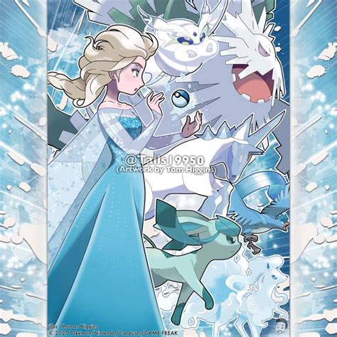 Tom Higgins Abomasnow Alolan Ninetales Articuno Elsa Frozen Frosmoth Glaceon Glastrier
