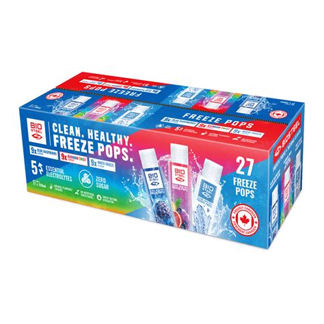 Freeze Pops Variety 27 Pack Biosteel
