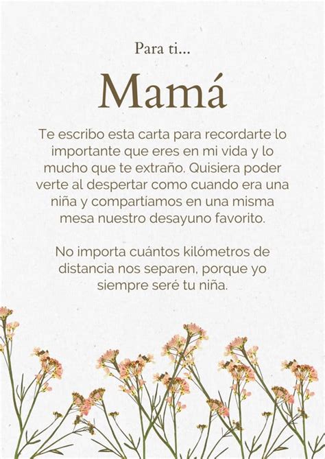 Personaliza Online 29 Plantillas De Carta Del Día De Las Madres Canva