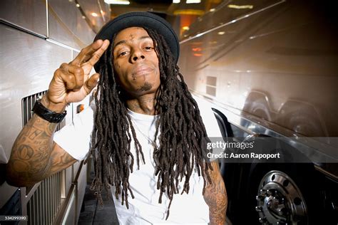 Rapper Lil Wayne Poses For A Portrait In 2009 In West Hollywood